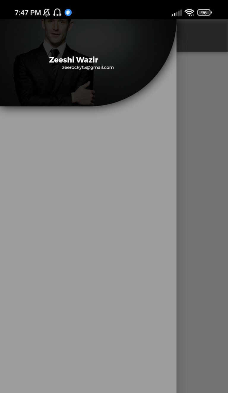 Beautiful Flutter Drawer Widget Customization-Explained With Example ...