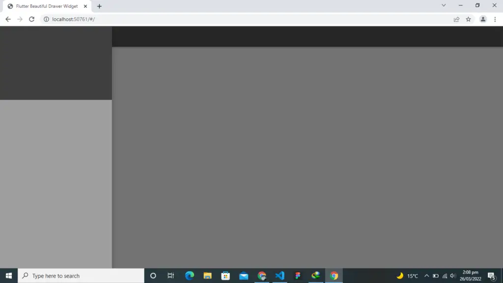 Flutter Web Template Flutter Web Drawer Widget Example Let Me Flutter