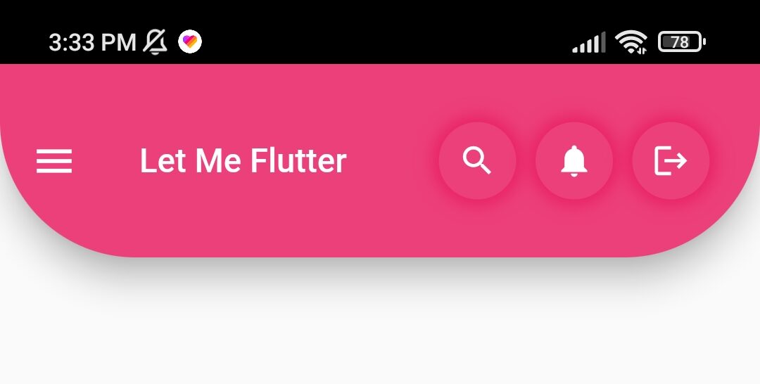 How To Design Beautiful AppBar In Flutter - Let Me Flutter