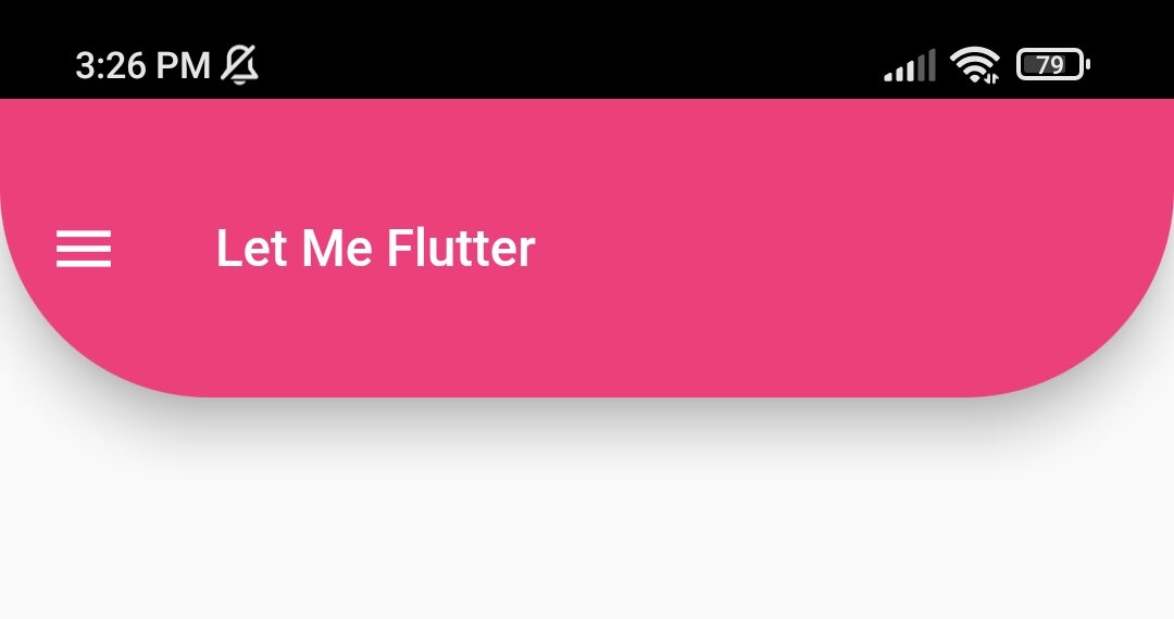 How To Design Beautiful AppBar In Flutter - Let Me Flutter