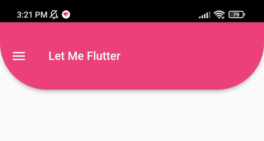 How To Design Beautiful AppBar In Flutter - Let Me Flutter