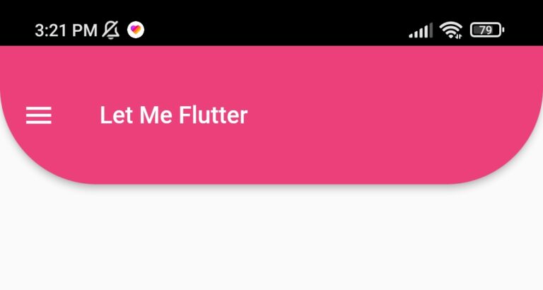 How To Design Beautiful Appbar In Flutter Let Me Flutter