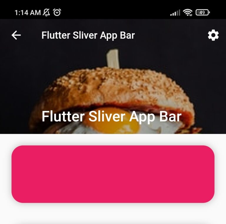 Flutter SliverAppBar Customization [Easy Guide] - Let Me Flutter