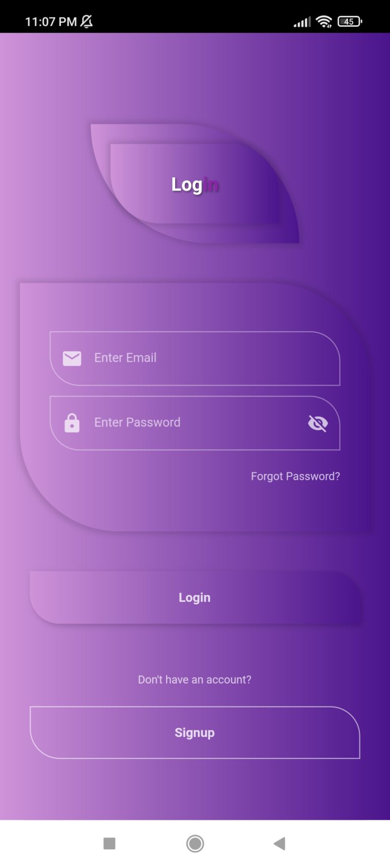 Beautiful Flutter Login UI Form Template - Let Me Flutter