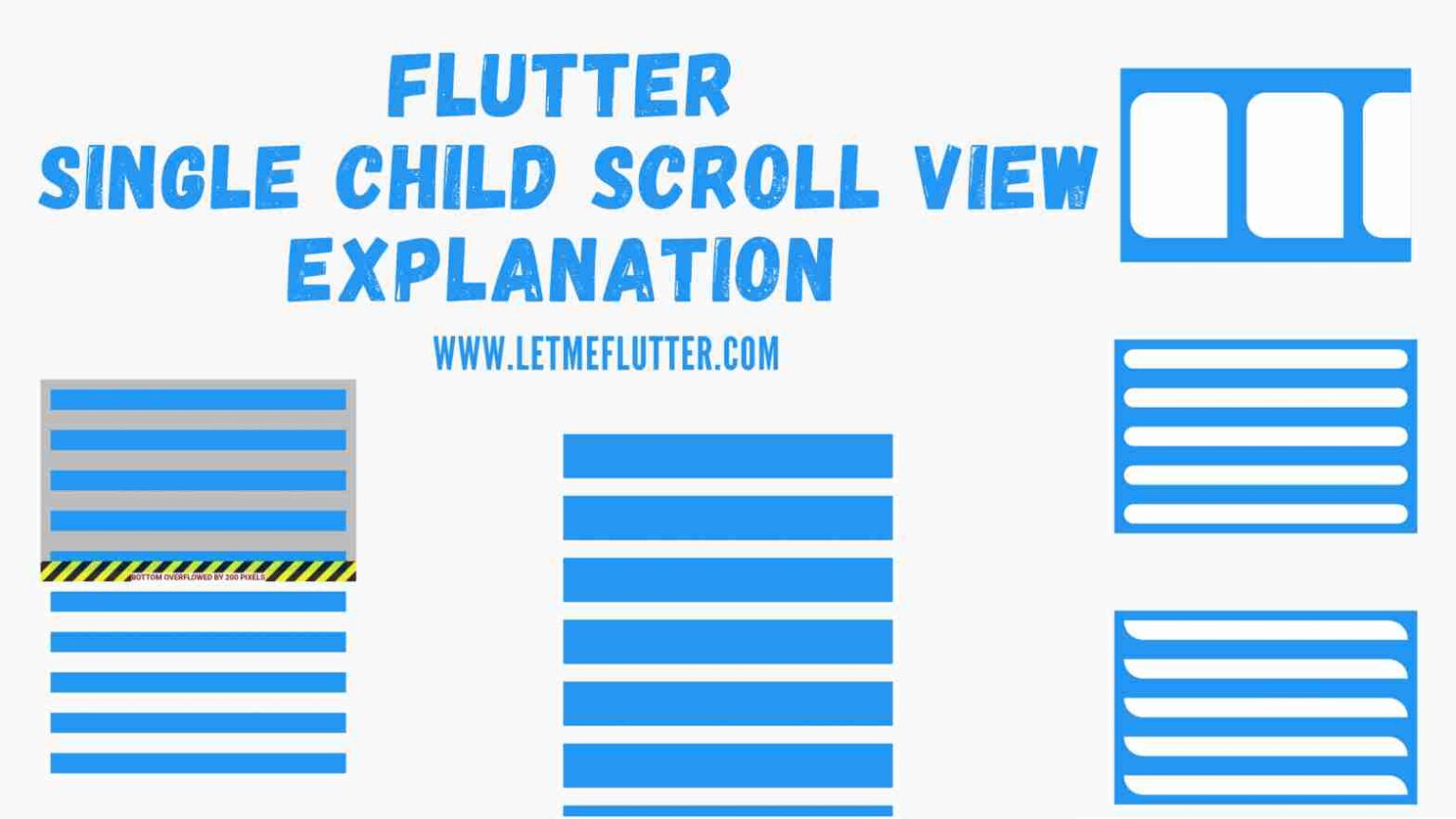 How To Use Flutter SingleChildScrollView - Let Me Flutter