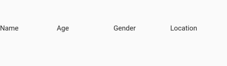 How To Easily Customize Flutter Table Widget - Let Me Flutter How To Easily Customize Flutter Table Widget - Let Me Flutter
