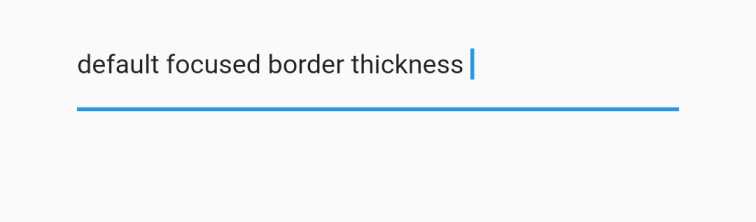 Flutter Textfield Focused Underline Border Thickness Customization - Let Me Flutter