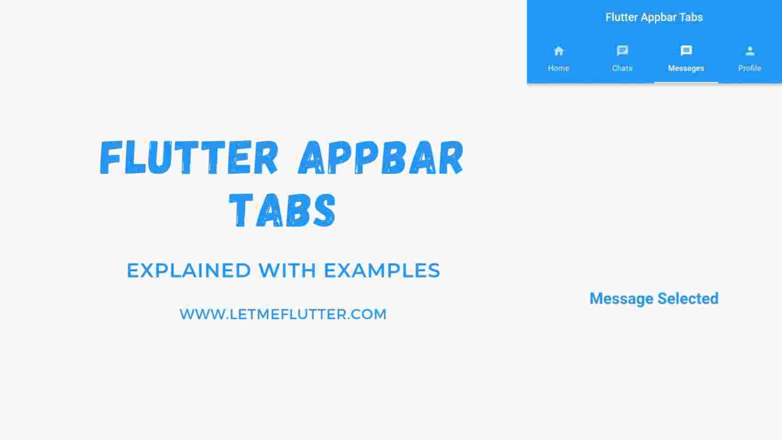 How To Easily Use Flutter Appbar Tabs Easy Flutter Guide Let Me Flutter