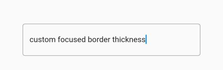 Flutter Textfield Focused Outline Border Thickness Customization - Let ... Flutter Textfield Focused Outline Border Thickness Customization - Let ...