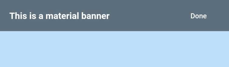 [Solved] How To Easily Customize Material Flutter Banner - Let Me Flutter