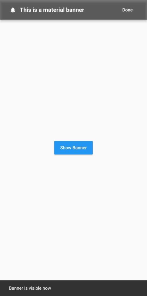 [Solved] How To Easily Customize Material Flutter Banner - Let Me Flutter