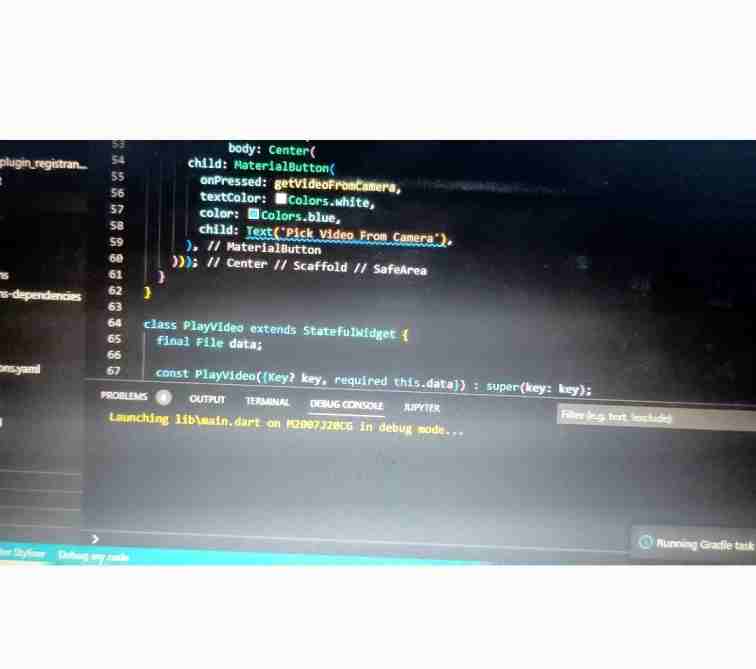 How To Easily Pick Video In Flutter [Camera/Gallery] - Let Me Flutter