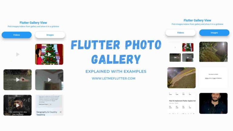Using Flutter Photo Gallery To Show Media In Flutter App - Let Me Flutter