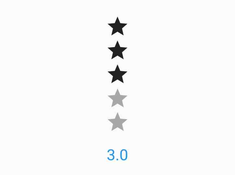 How To Easily Create Flutter Rating Bar Explained With Examples Let Me Flutter 0833